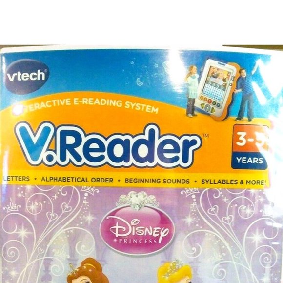 VTech | Other | Vtech Vreader Disney Princess Letters Beginning Sounds ...